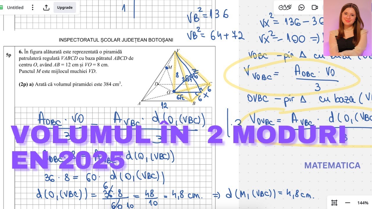 📏 Metoda Volumului în 2 MODURI 🔥 | Calculul Distanței de la un PUNCT la ...