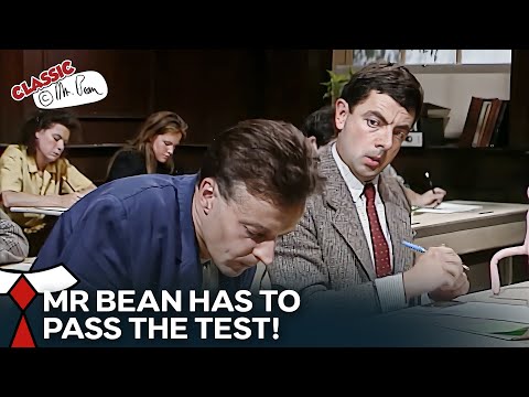 Mr Bean Takes an EXAM | Classic Mr Bean