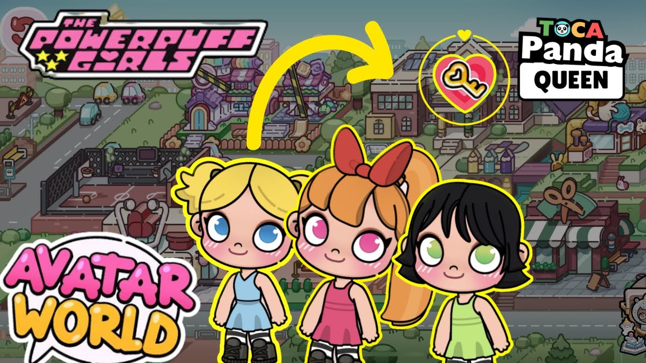 HOW TO POWER UP YOUR AVATAR IN AVATAR WORLD WITH THE POWERPUFF GIRLS ...