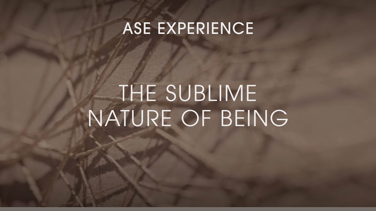 ASE Experience: The Sublime Nature of Being - YouTube