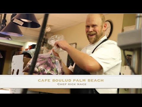 Diane and Chef Rick Mace at Cafe Boulud Palm Beach. - YouTube