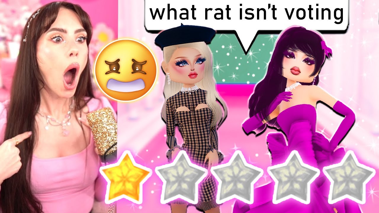 ONLY VOTING PEOPLE 1 STAR IN DRESS TO IMPRESS *THEY GOT SO MAD BUT I ...