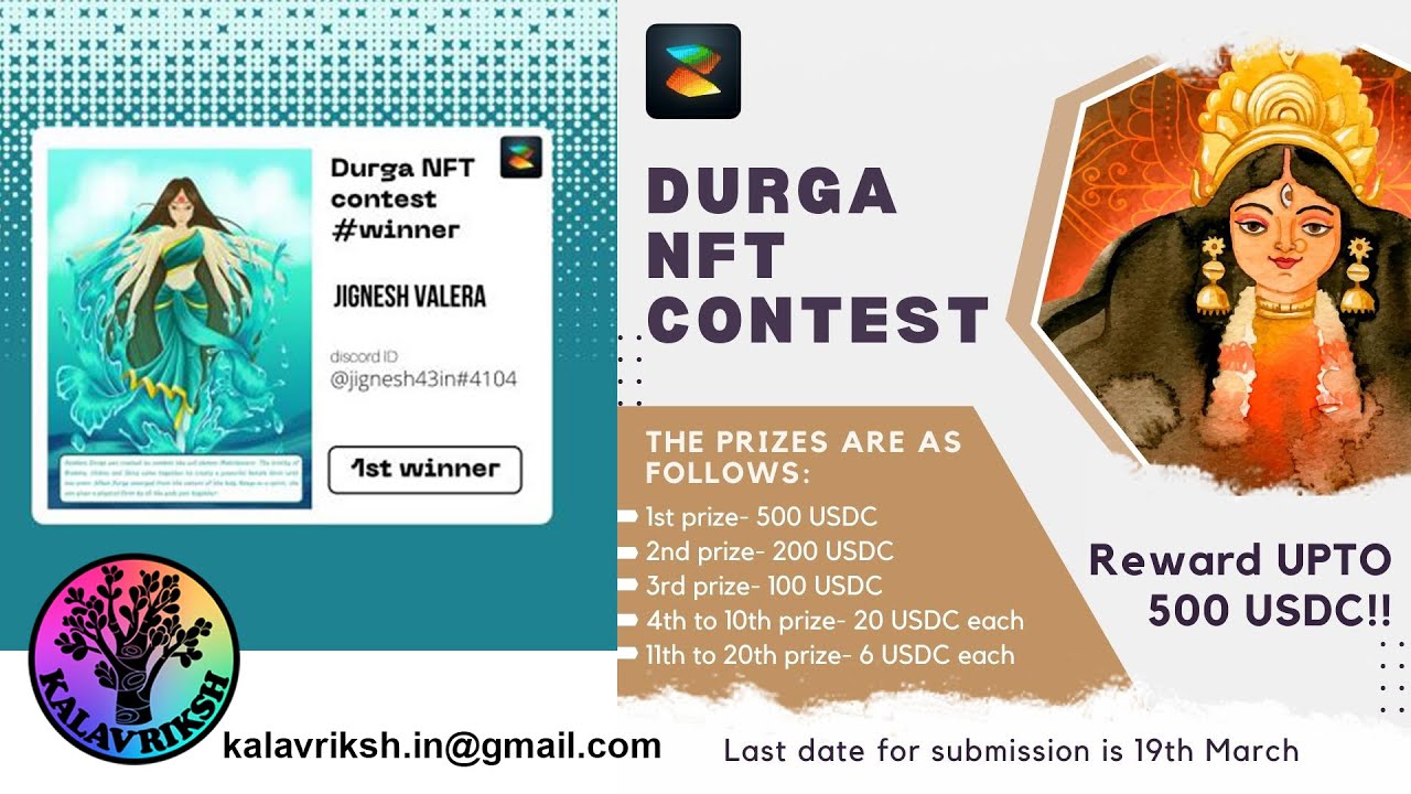 Durga NFT winner - YouTube