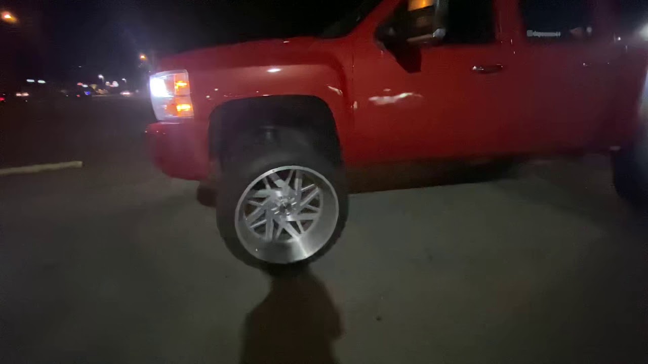 2009 Silverado On 26x12 Youtube