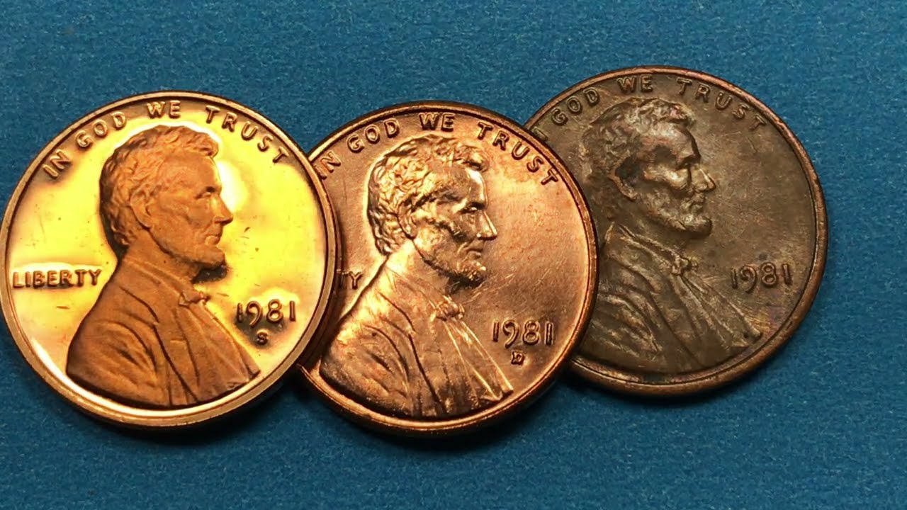 US 1981 Lincoln Cent Prices and Errors - YouTube