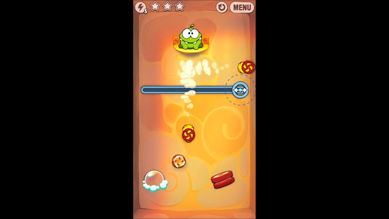 Cut The Rope - Steam Box - Level 13-23 - Three stars - YouTube