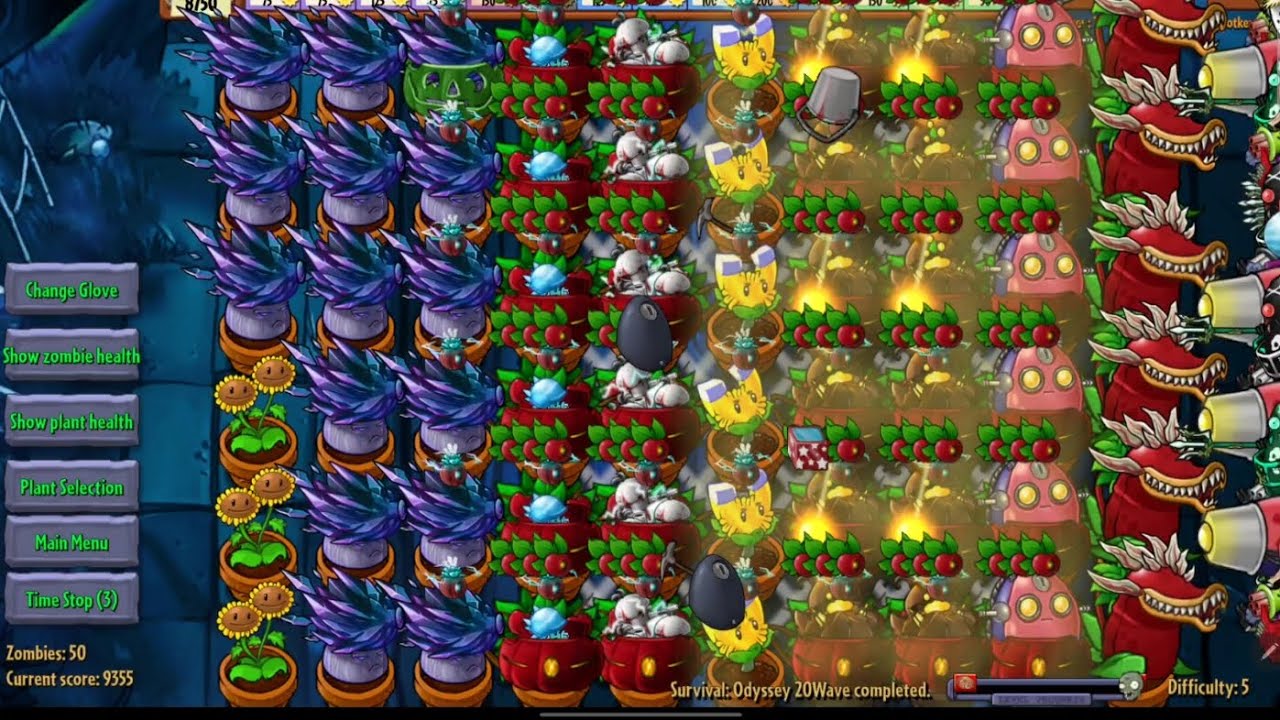 Ultimate PvZ Fusion Strategy | Survival 20 Waves Gameplay | Mods ...