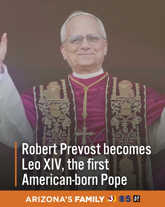 Robert Prevost, first pope from US in history of the Catholic Church, takes the name Leo XIV # ...