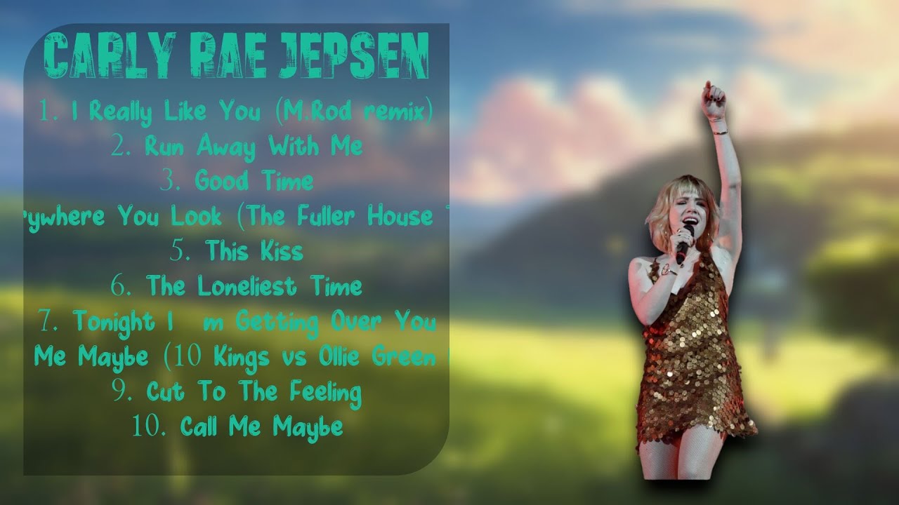 Carly Rae Jepsen-Chart-toppers that resonated in 2024-Prime Hits Lineup ...