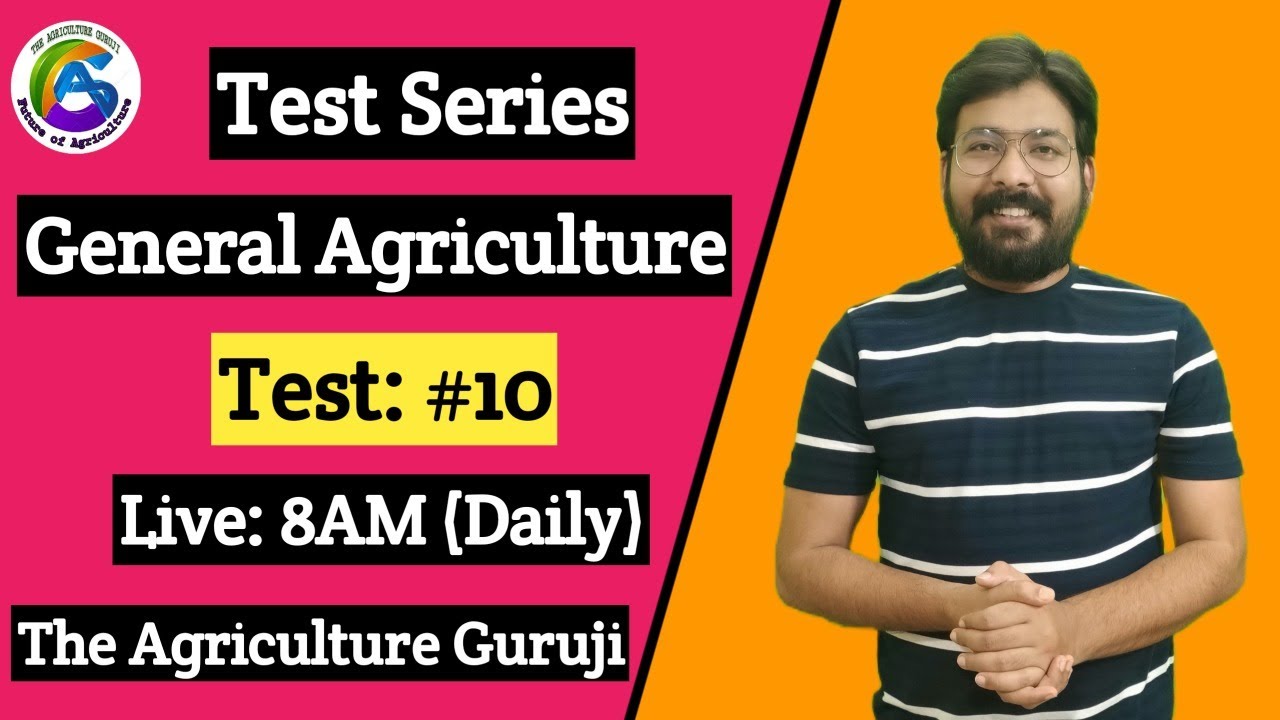 L 2 | General Agriculture | Agriculture Field Officer | IBPS AFO - YouTube