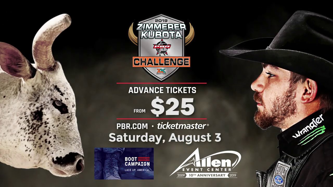 The Toughest Sport on Dirt Returns to Allen Event Center 8.3.19 - YouTube