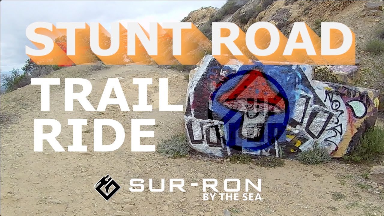 Stunt Road Trail LA-78 Former Nike Missle Site POV Ride in Calabasas ...