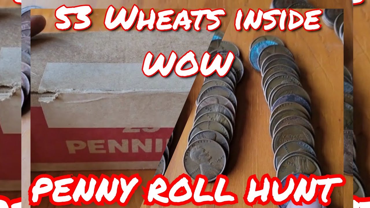 Penny Box Coin Roll Hunt - YouTube