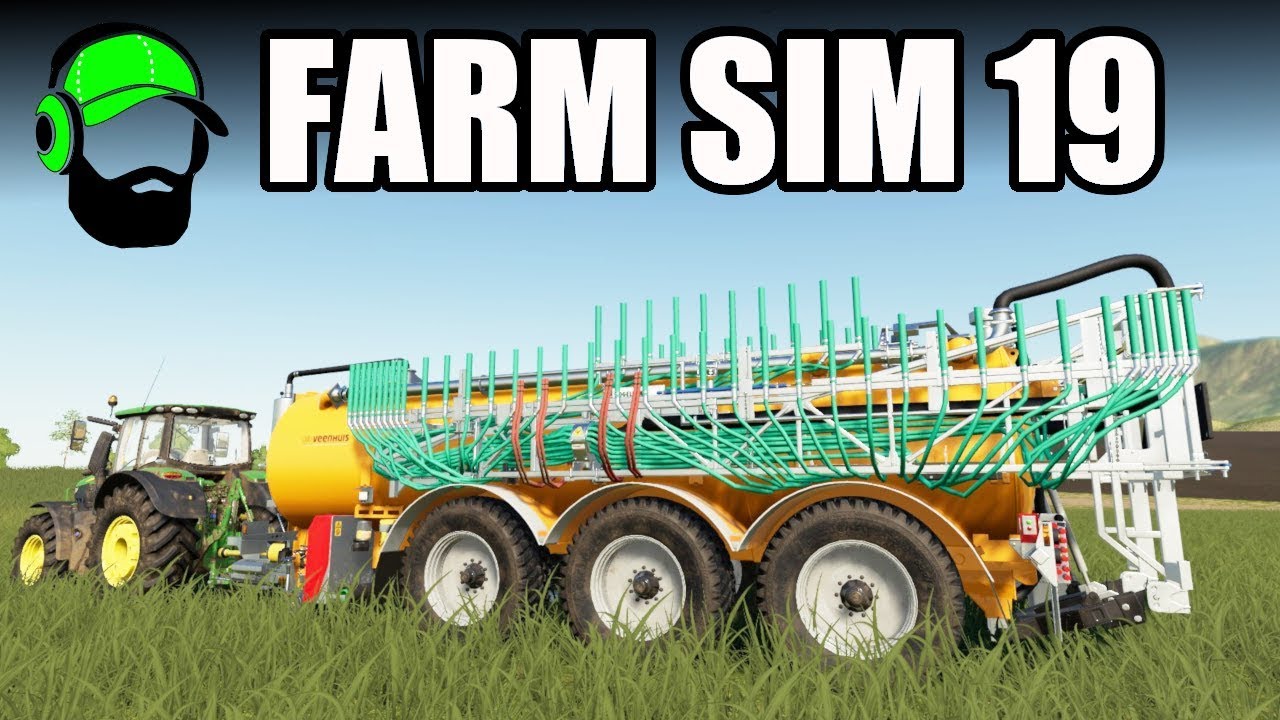 Farming Simulator 19 -Slurry it -#FS19 - YouTube