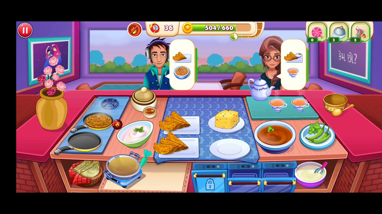 Indian Cooking Star/ Cooking Game/Chef Master # Thepla-Khaman - Level ...