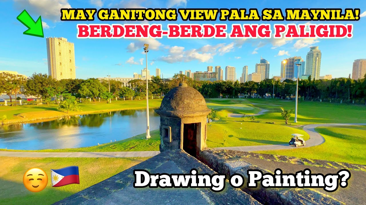 DRAWING O PAINTING? MAY GANITONG VIEW PALA SA MAYNILA! - YouTube