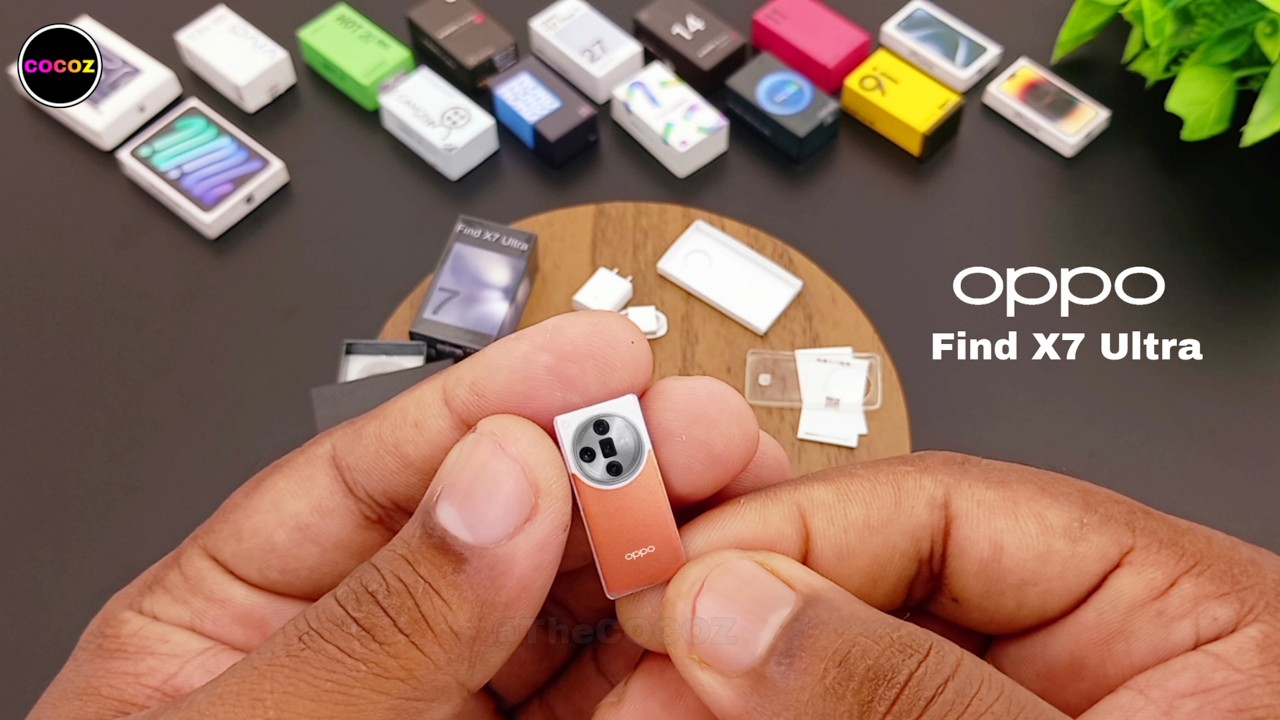 Oppo find X7 Ultra mini phone unboxing... - YouTube