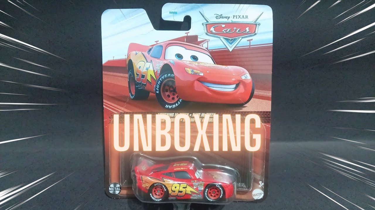 UNBOXING: MCQUEEN CARROS 1 DISNEY PIXAR!!! - YouTube