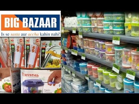 Big Bazaar Shopping haul kitchen organizer and kitchen tools with price ...