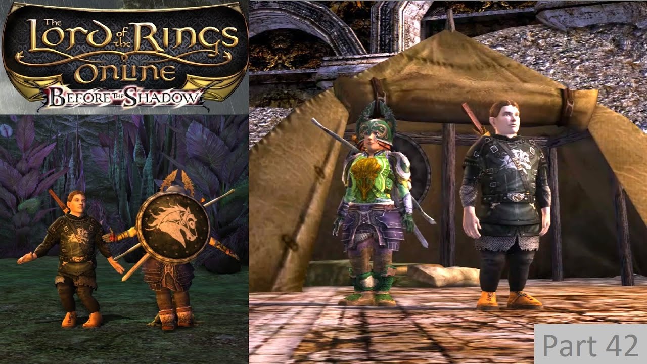 Lotro - Champion & Hunter - Part 42 - A Party of Two (in 4k) - YouTube