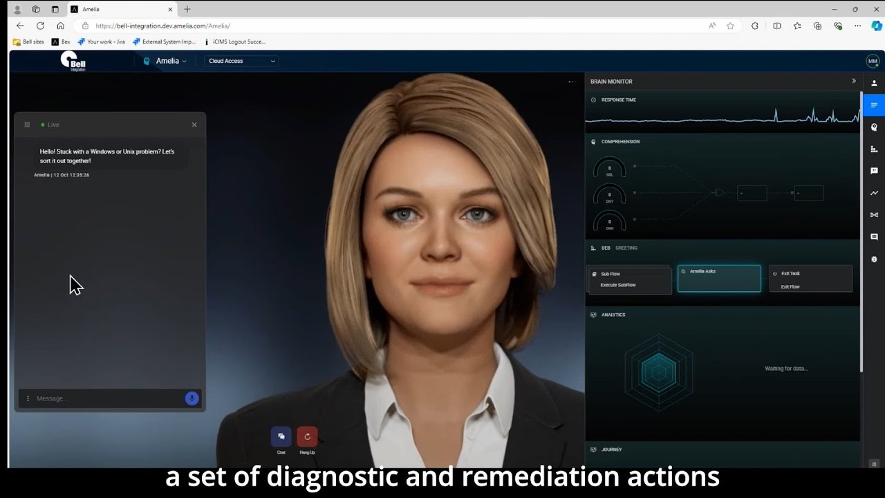 Amelia AI Ops Windows Server Demo - YouTube