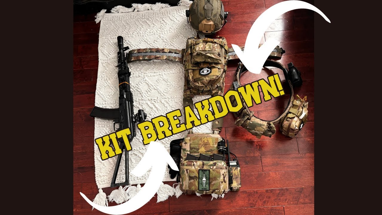 AIRSOFT/REAL KIT BREAKDOWN! - YouTube