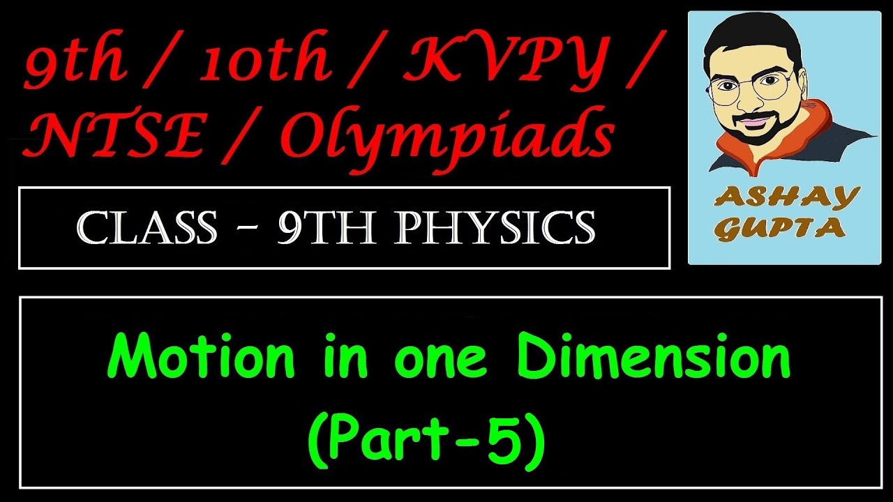 VELOCITY/SPEED - TIME GRAPH | MOTION IN ONE DIMENSION | PHYSICS 9TH ...