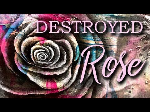 DESTROYED ROSE | Oil Painting Timelapse - YouTube
