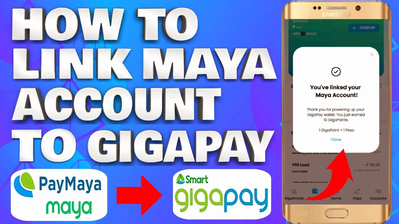 How to Link Your Maya Account to GigaPay Using the GigaLife App Updated ...