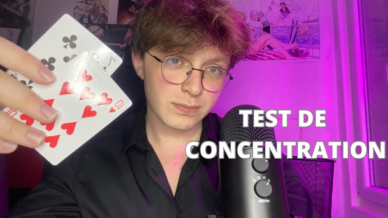 ASMR test de concentration - YouTube