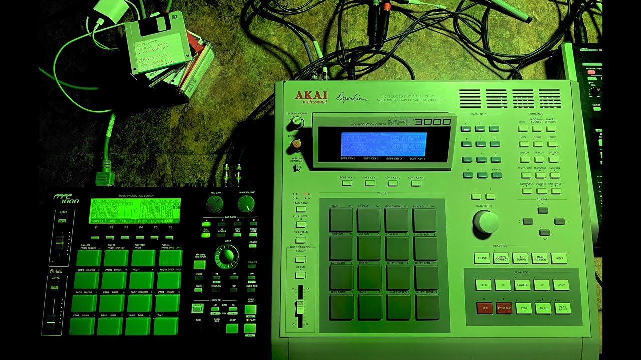 MPC 3000 & MPC 1000, the power of RESAMPLING. - YouTube