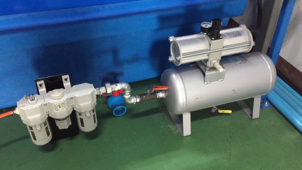 Air Pressure Booster l ตัวเพิ่มแรงดันลม - YouTube