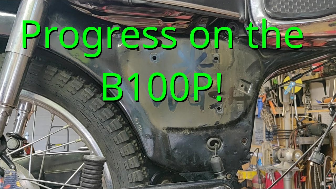 Suzuki B100P restoration // Part 4 - YouTube