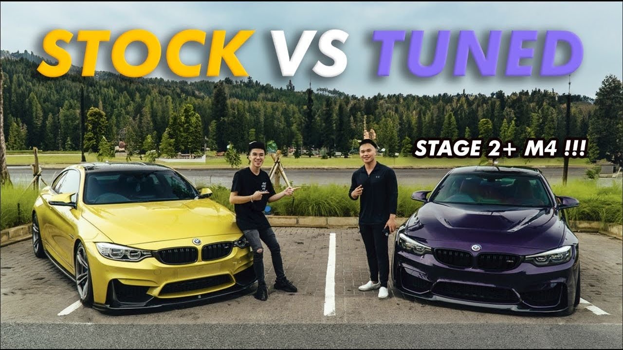BMW M4 STOCK VS BMW M4 TUNED STAGE 2+ #11 - YouTube