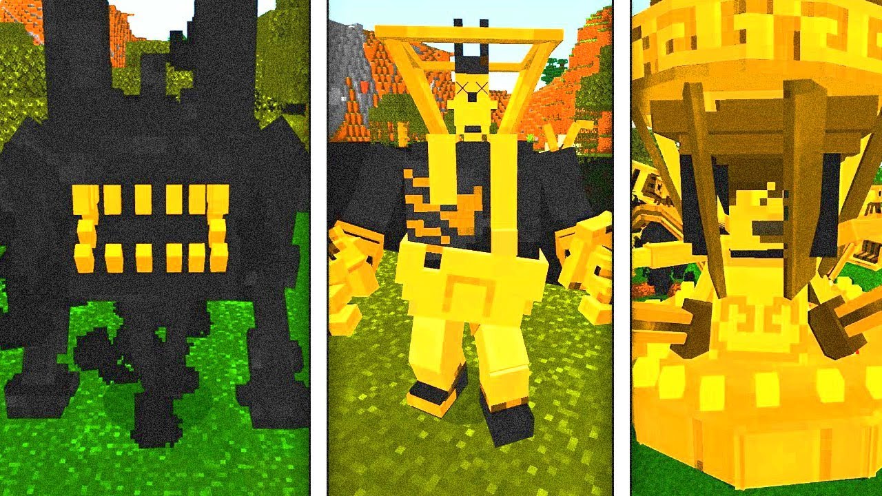 Minecraft BENDY UPDATE / BEAST BENDY, BRUTE BORIS, BENDY AND THE INK ...