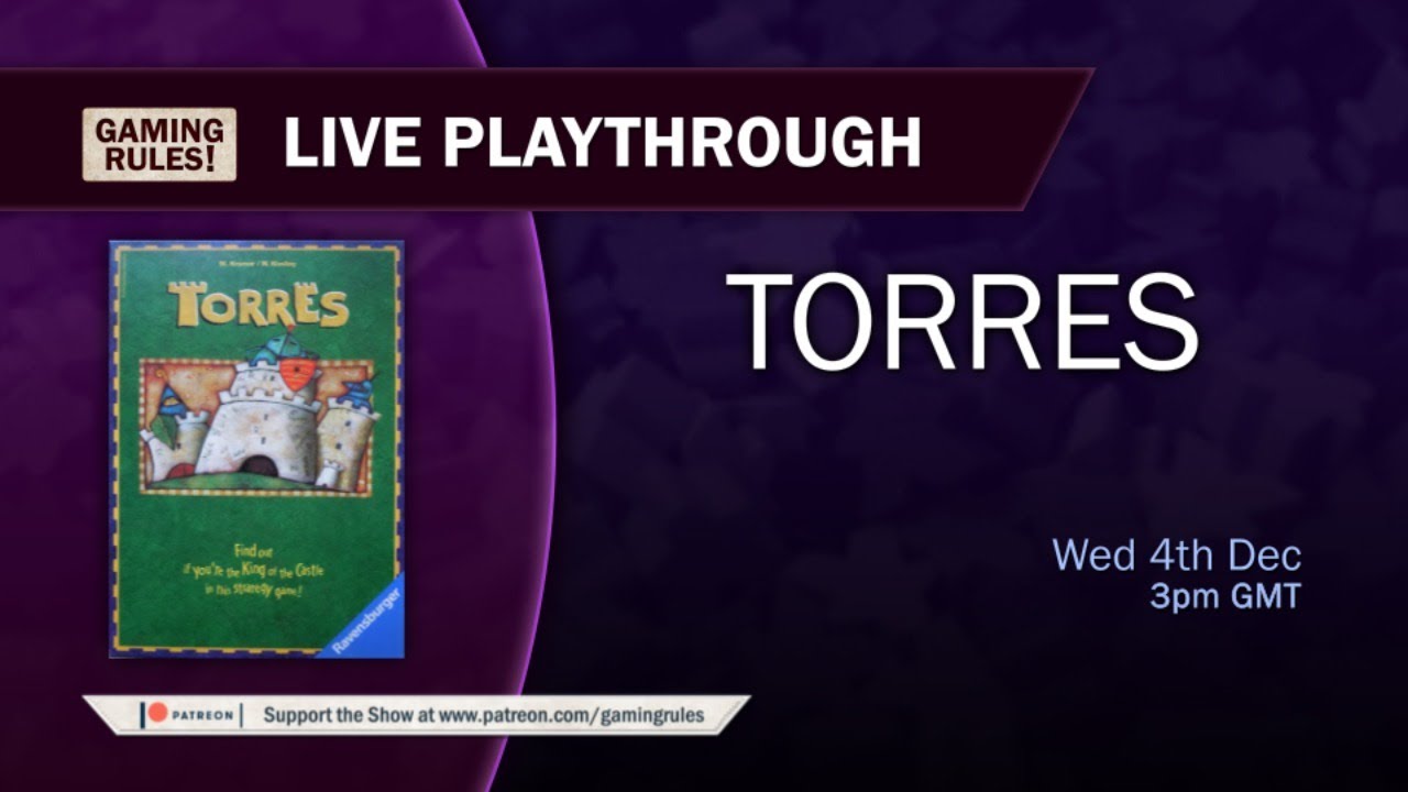 Torres - Live tutorial and 2-player playthrough - YouTube