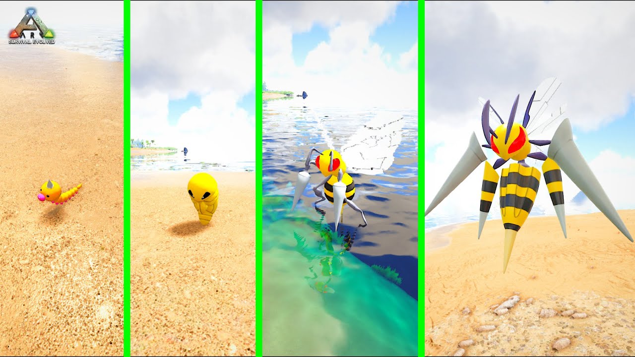 ARK - Hành trình trưởng thành của Pokemon Ong độc chúa tể | GHTG - YouTube