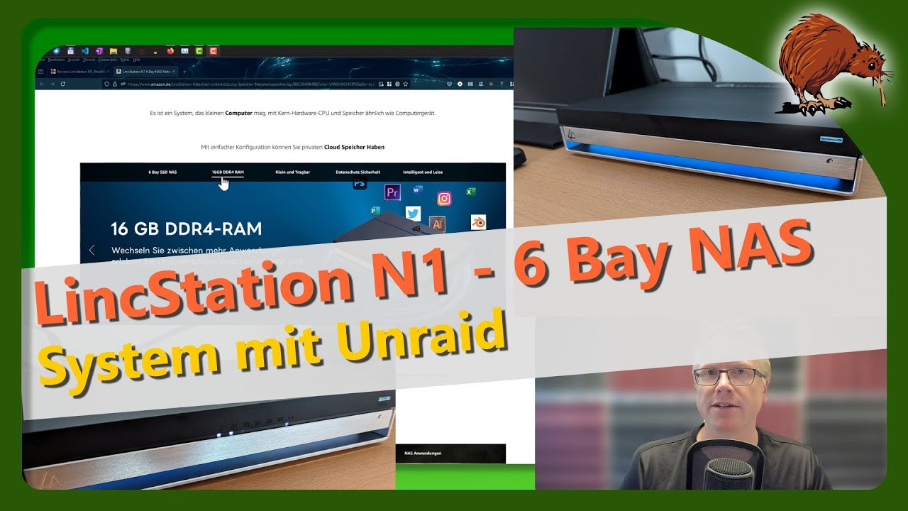 Review: LincPlus LincStation N1, flexibles NAS-System mit ...