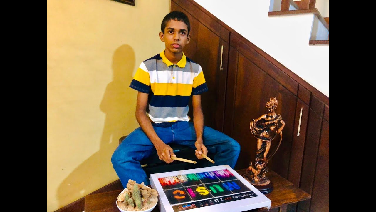 Soora pappa cartoon song - octapad cover. - YouTube