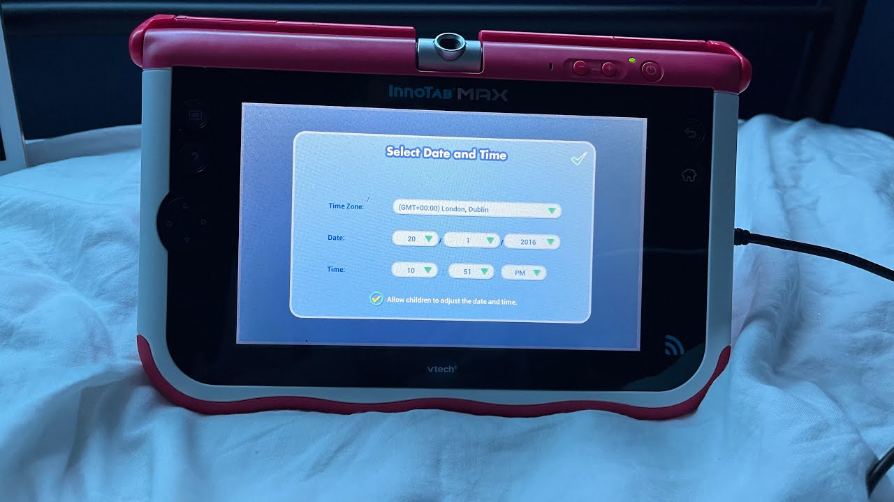 VTech InnoTab Max: Factory Reset - YouTube