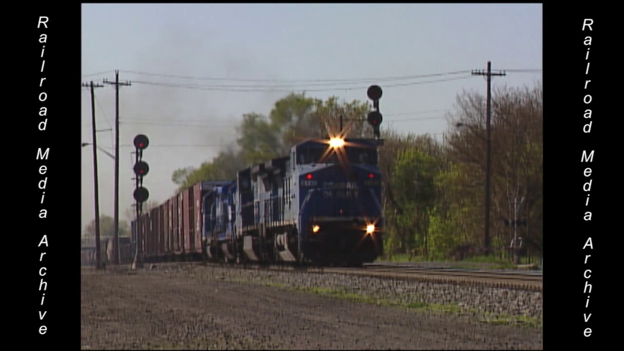 Conrail East Toledo May '99 - YouTube