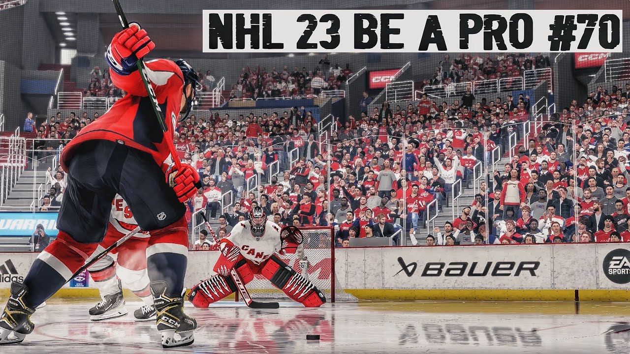 NHL 23 Goalie Be A Pro - EP70 Big Divisional Game - YouTube