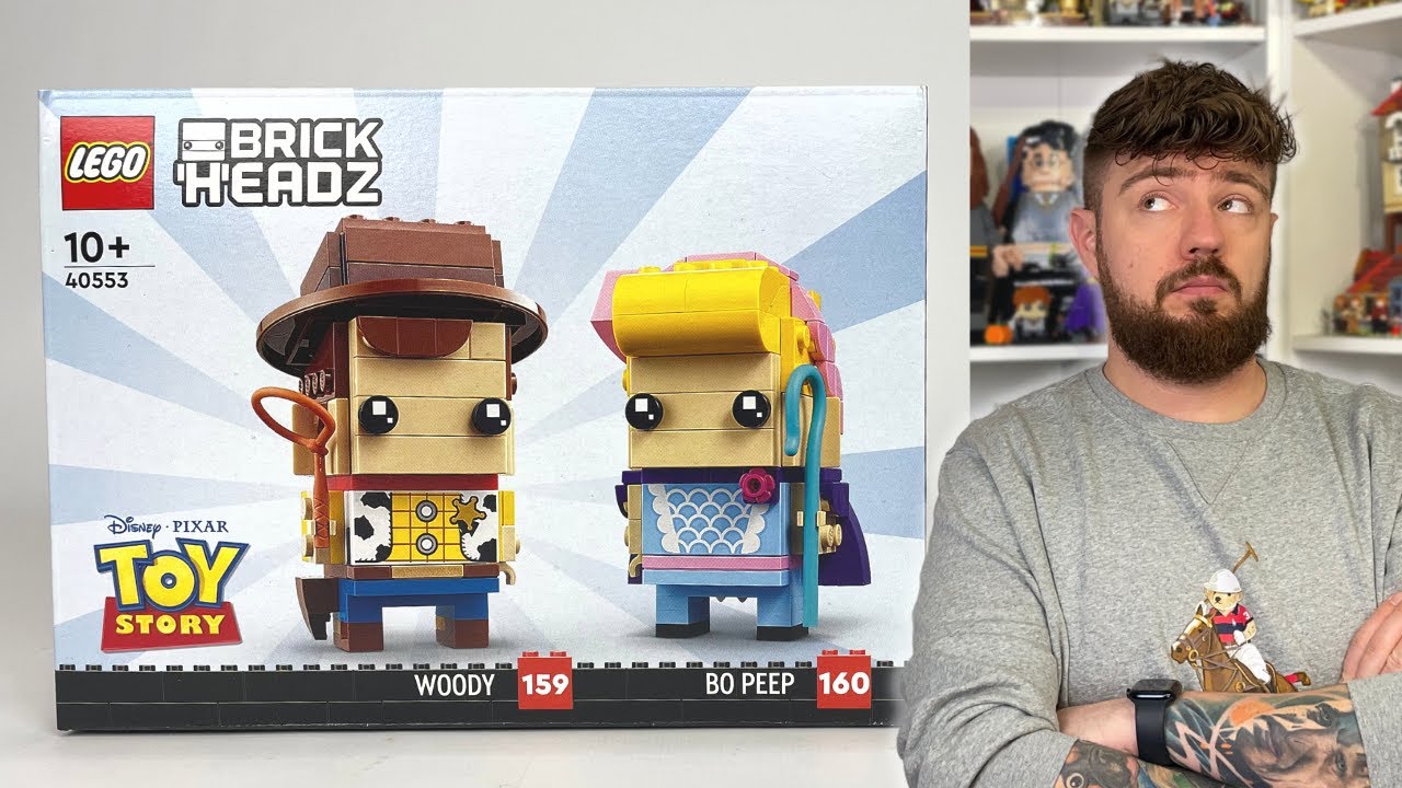 CHUDY I BOU 🤠 LEGO BRICKHEADZ 40553 RECENZJA - YouTube