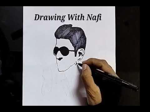 Drawing of Sketches Puneeth Rajkumar || How to Draw Puneeth Rajkumar ...