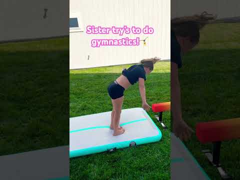 #gymnastics @hiforrest #fails #sisters #fun