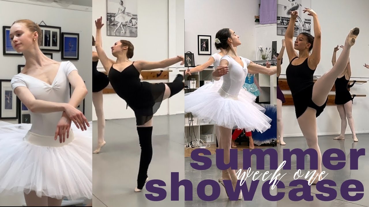 ballet school vlog - summer intensive showcase - YouTube