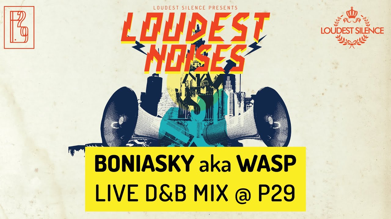 Boniasky aka Wasp - Live DNB DJ Mix @ P29, Lodz, PL (15/02/2020) - YouTube