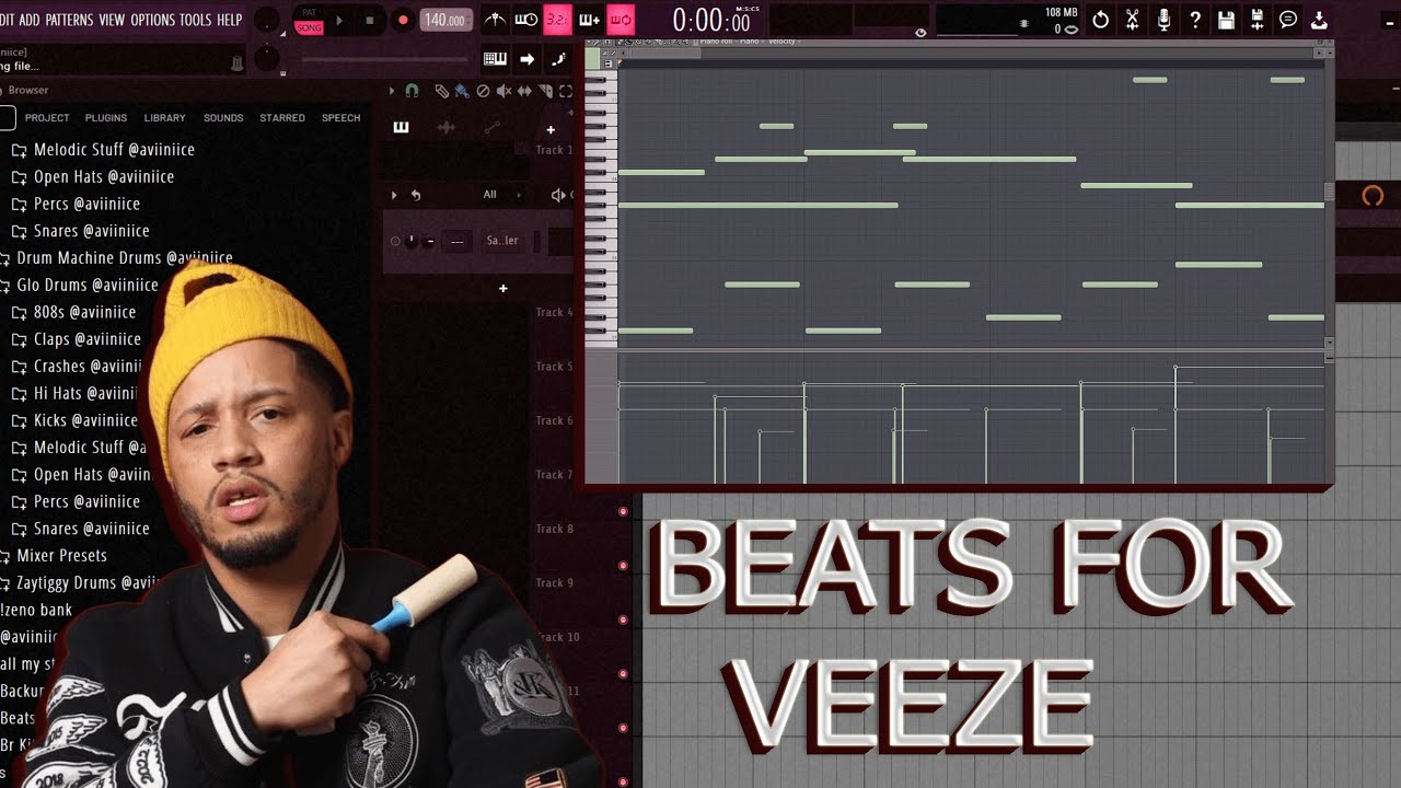 How to make Beats For VEEZE l FL Studio Tutorial - YouTube