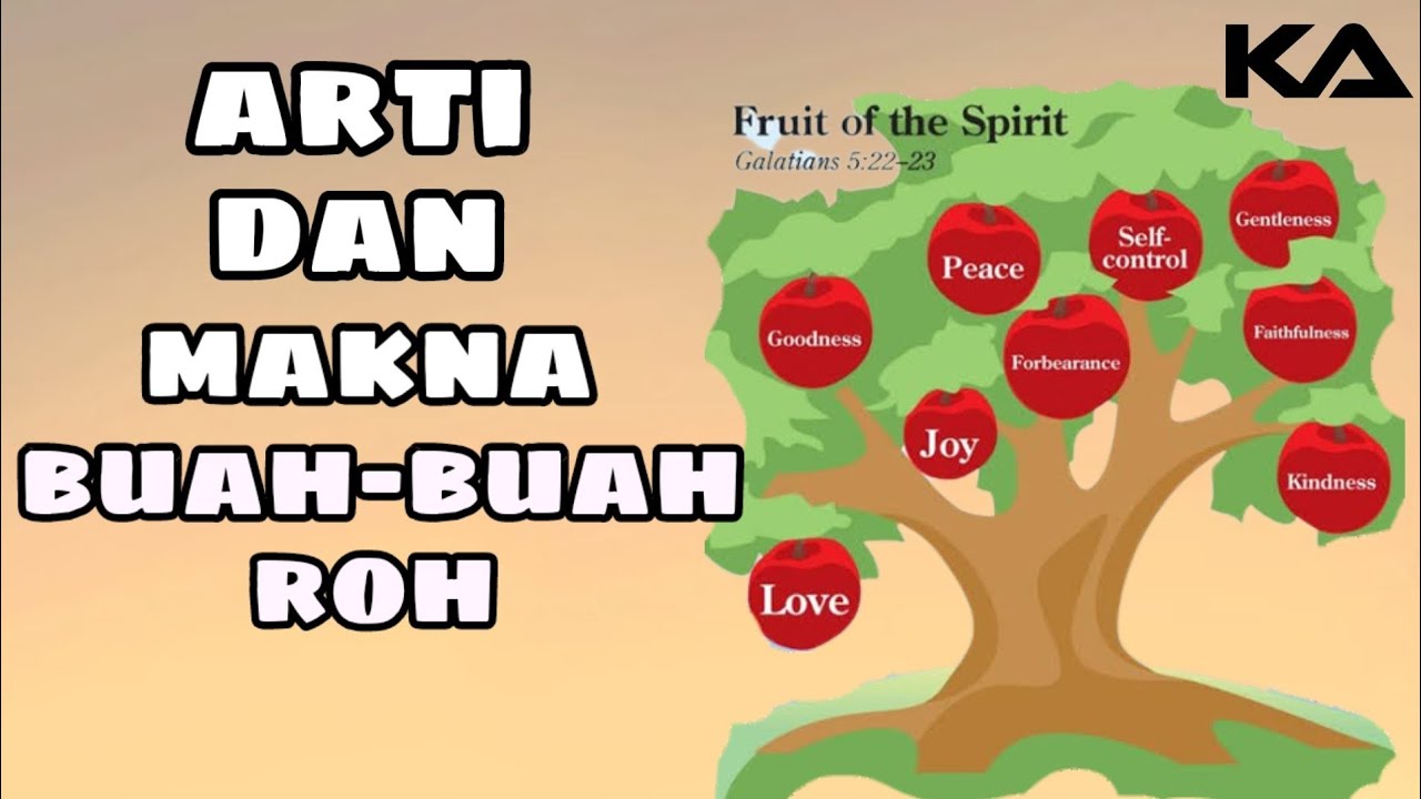Arti dan Makna Buah-Buah Roh - YouTube