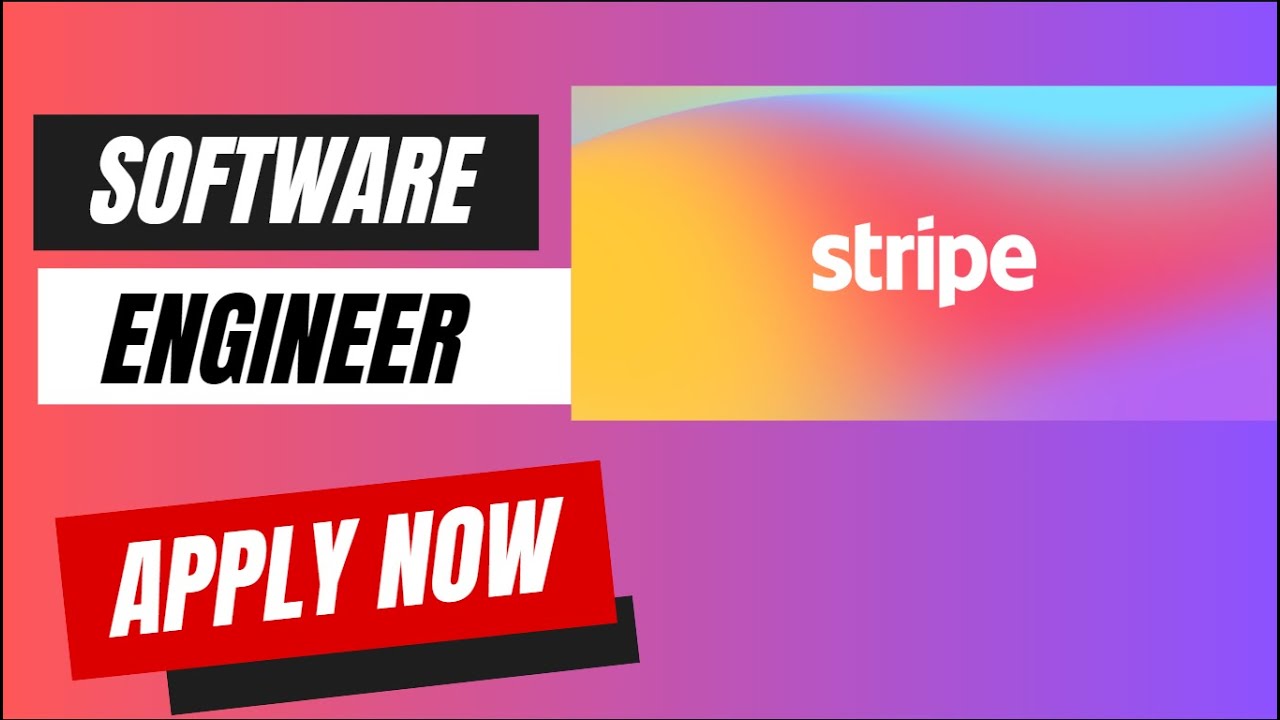 🔴 Stripe Software Engineer job | new job | off campus job Stripe - YouTube